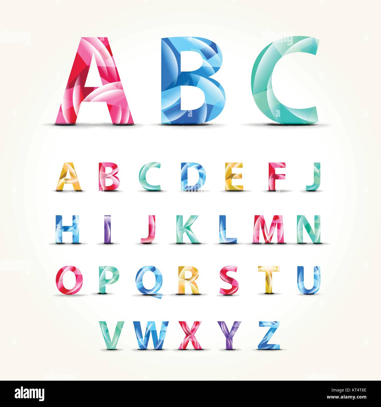 Symbol font Set - On Background - Illustration, Graphic Stock Vector ...