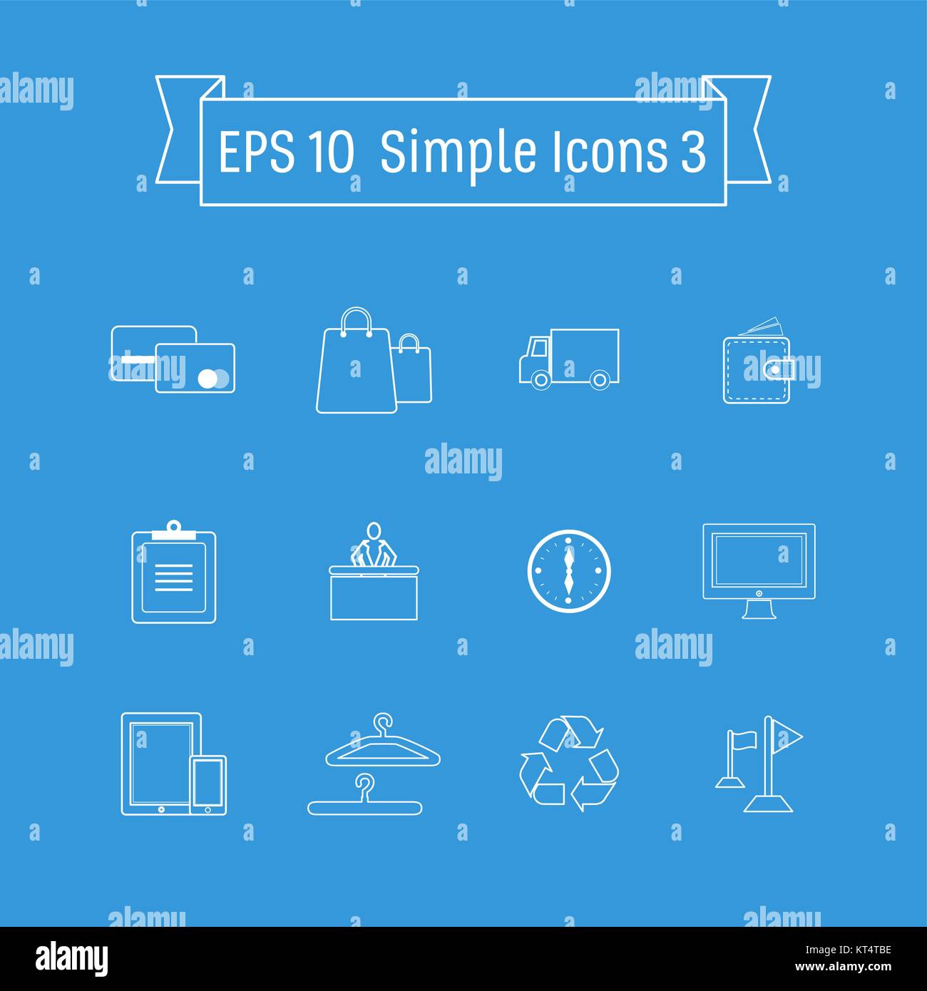 Vector buttons icon set vector. Web symbol set eps 10 Stock Vector ...