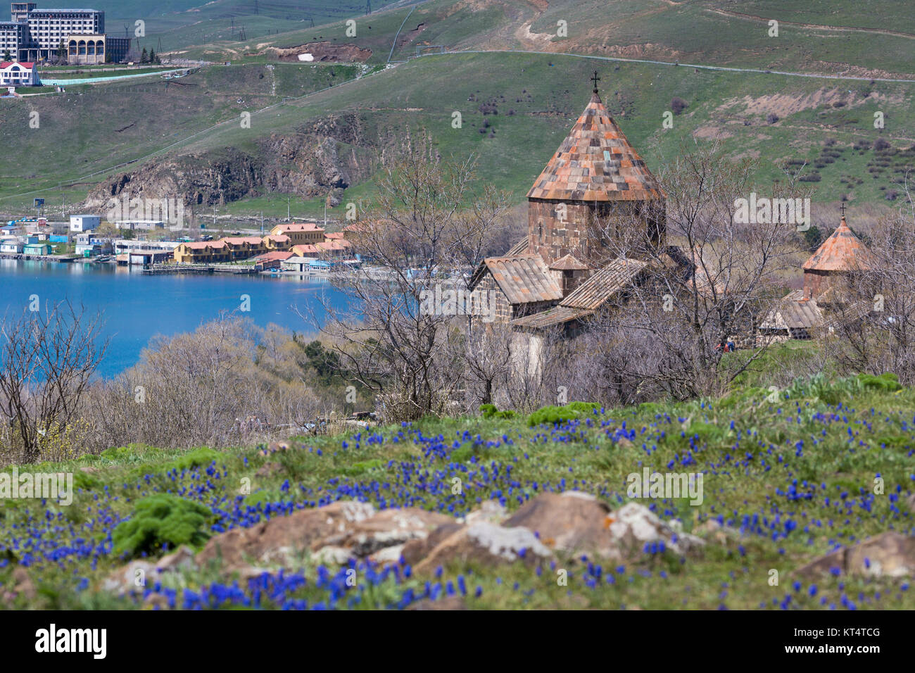 The 9th century Armenian monastery of Sevanavank at lake Sevan Stock Photo - Alamy