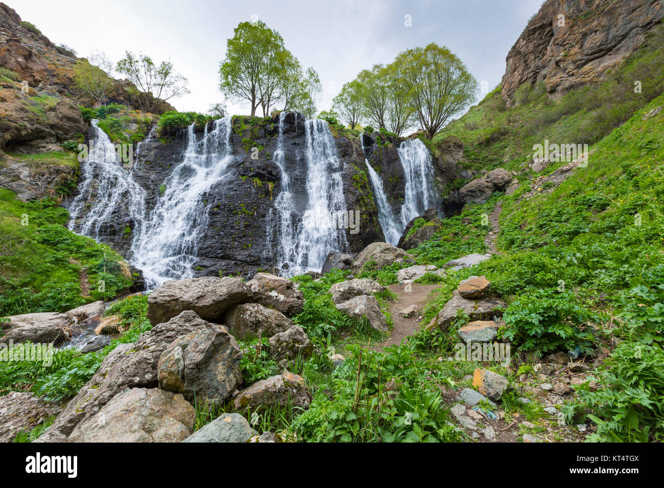 Shaki Waterfall, Armenia Stock Photo - Alamy