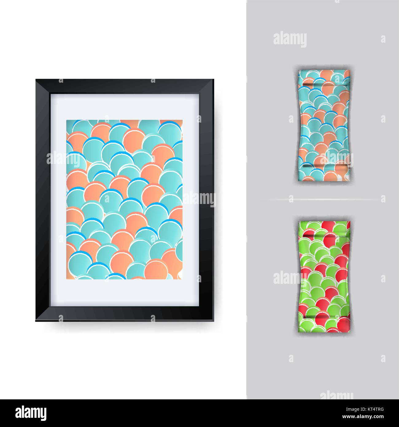 Mockup template for branding and product designs. Isolated realistic ...