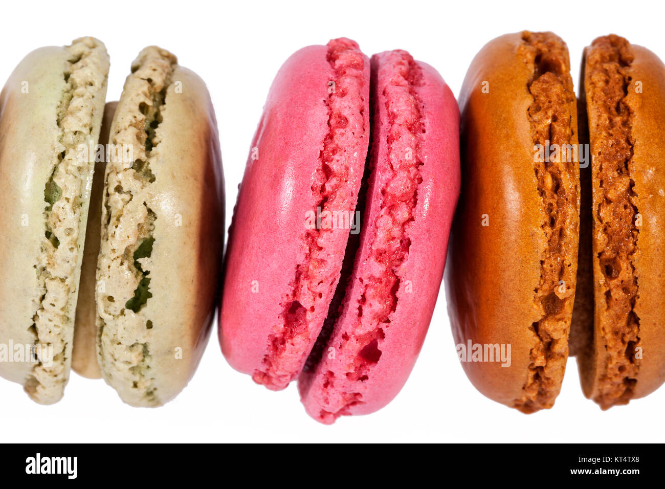 Colorful cookies of macaroon isolated on white background Stock Photo ...