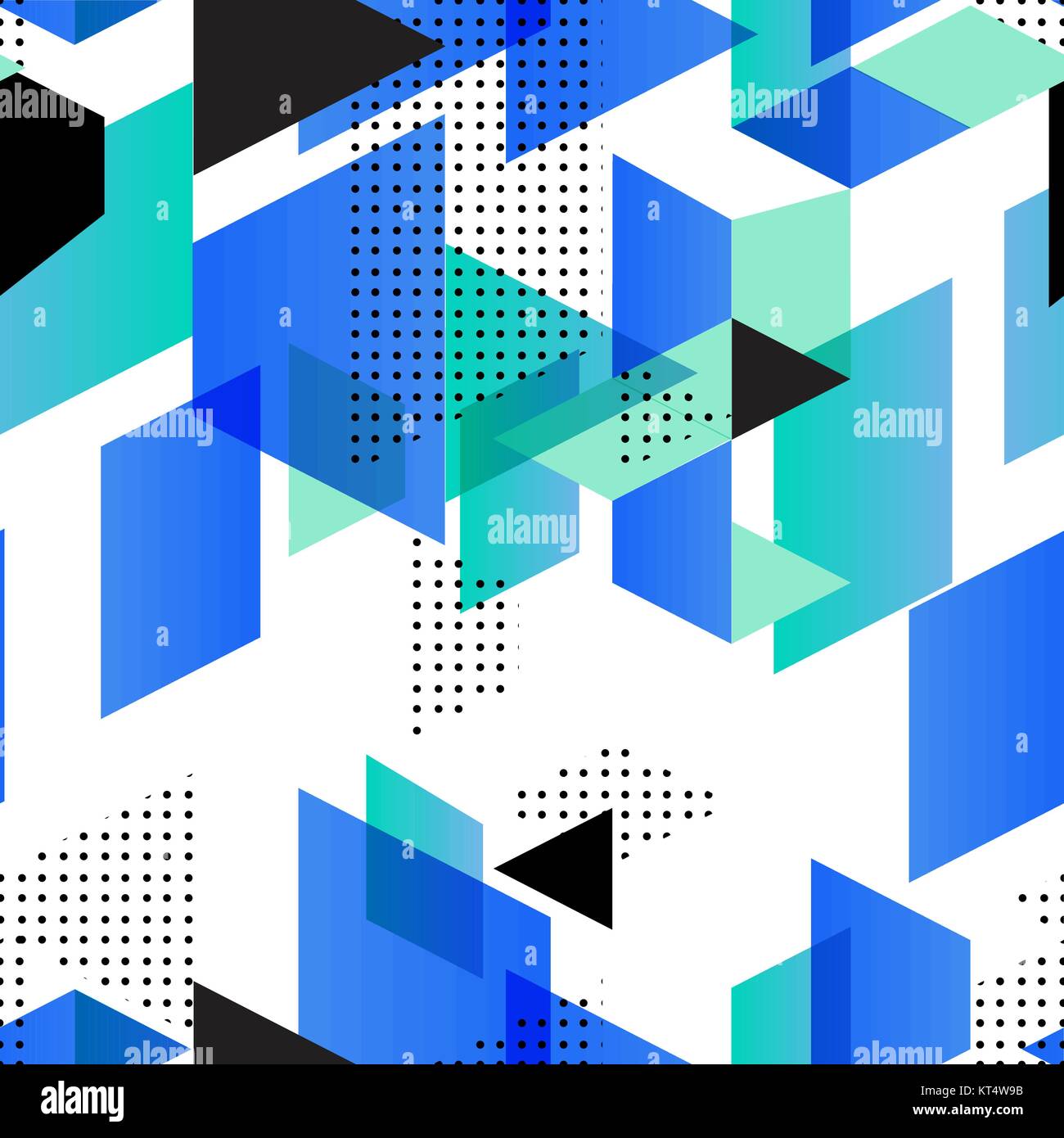 Tendy illustration backgrounds, seamless pattern with abstract shapes ...