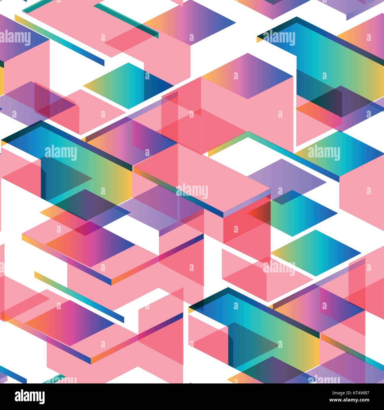 Tendy illustration backgrounds, seamless pattern with abstract shapes ...