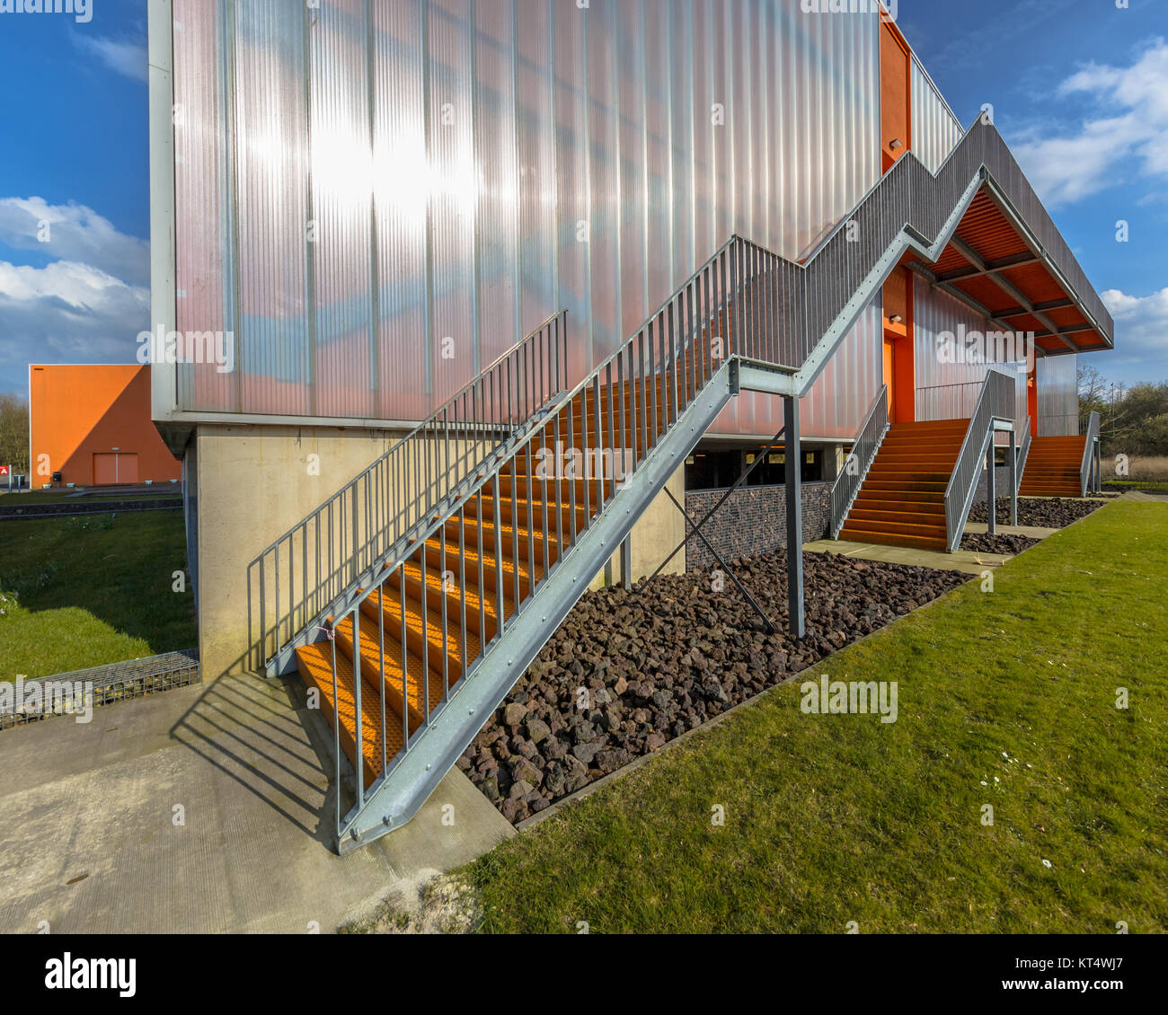 Fire escape on office building High Resolution Stock Photography and ...