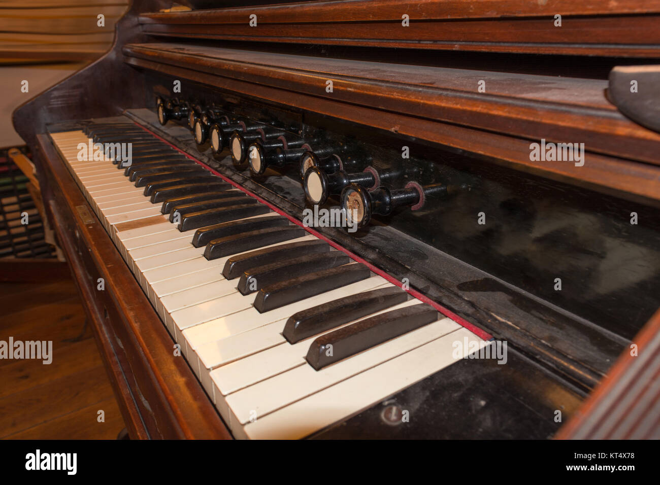 ancient historical piano Stock Photo - Alamy