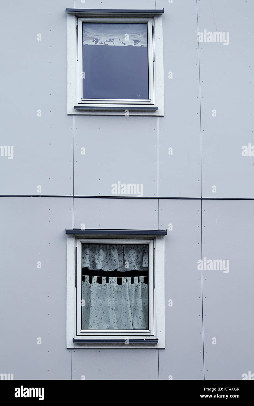 modular wall panels structure exterior Stock Photo - Alamy