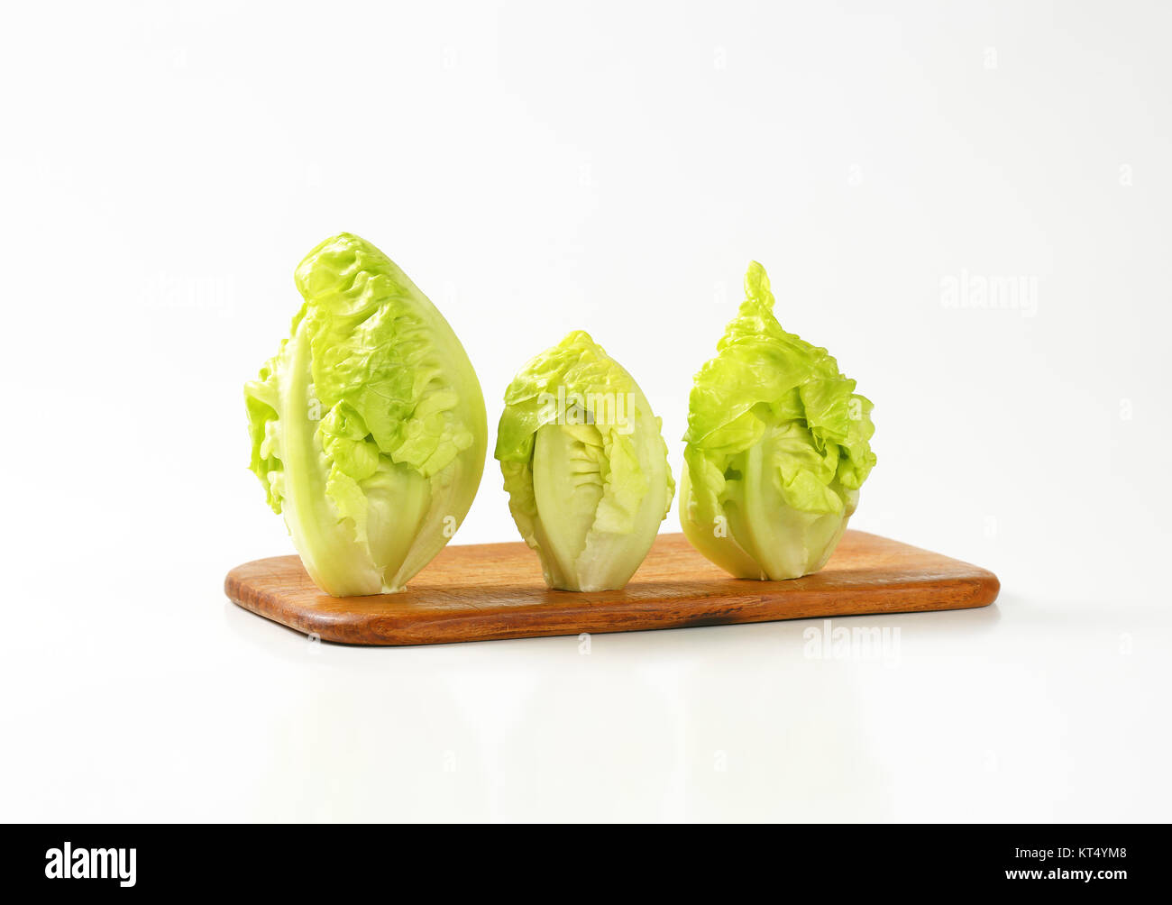Baby gem lettuce salad hi-res stock photography and images - Alamy