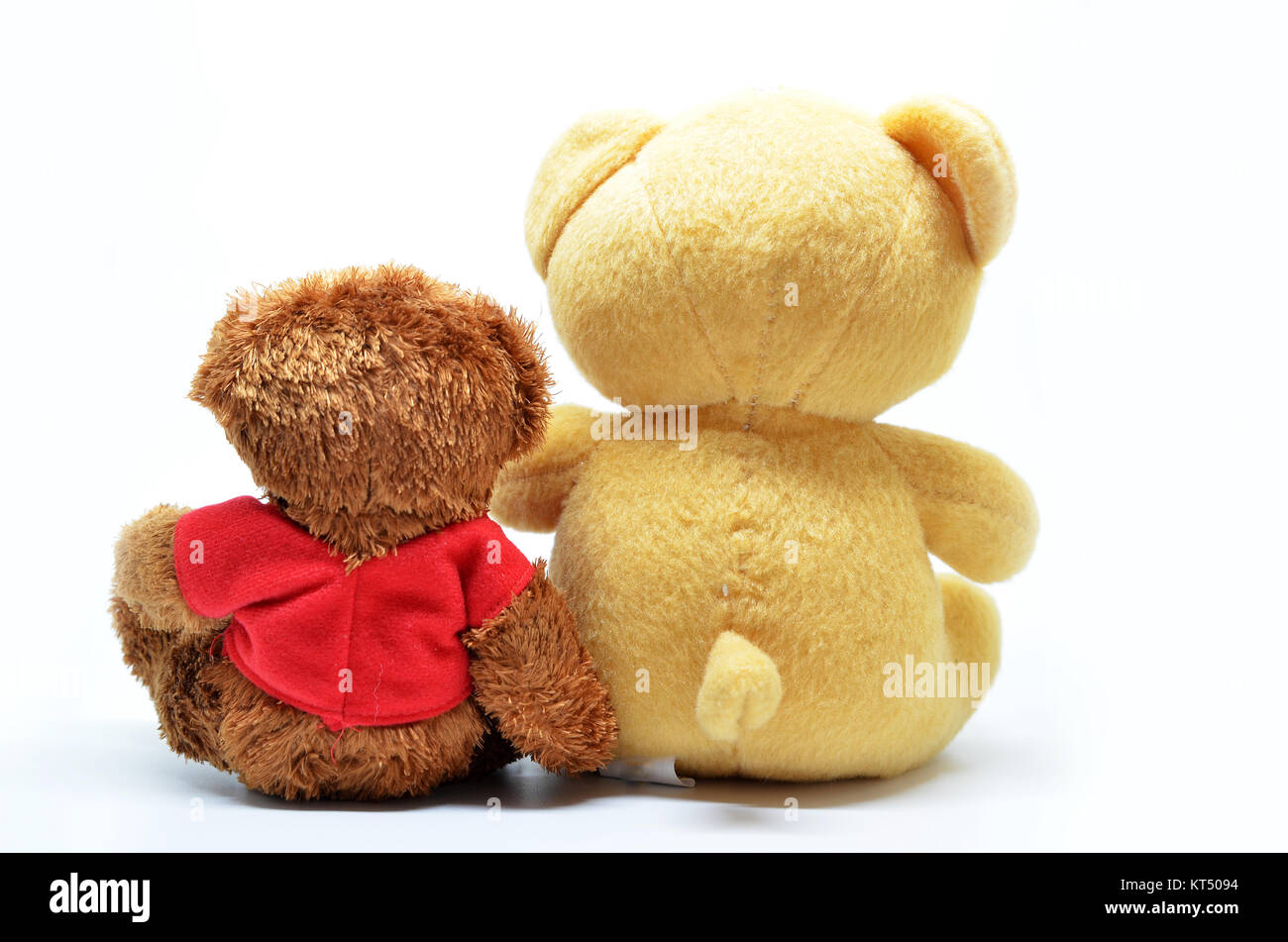 Back view of teddy bear Stock Photo - Alamy