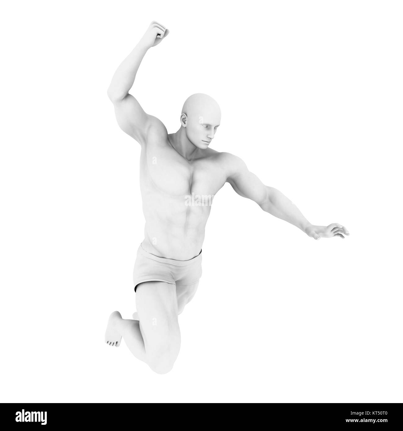 Superhero Pose Stock Photo - Alamy