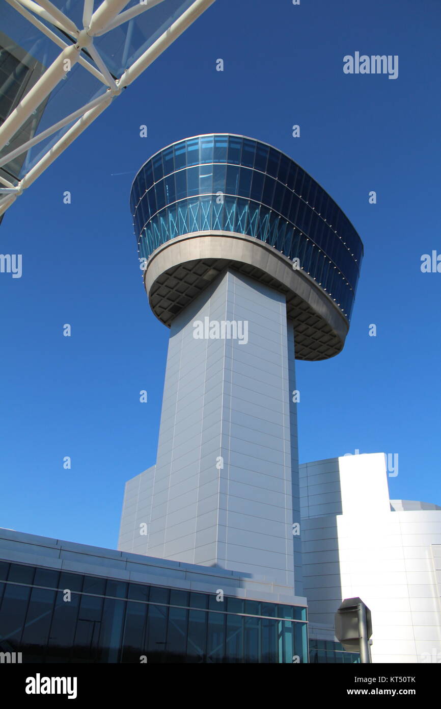 Air Traffic Control Tower at National Air and Space Museum Stock Photo ...