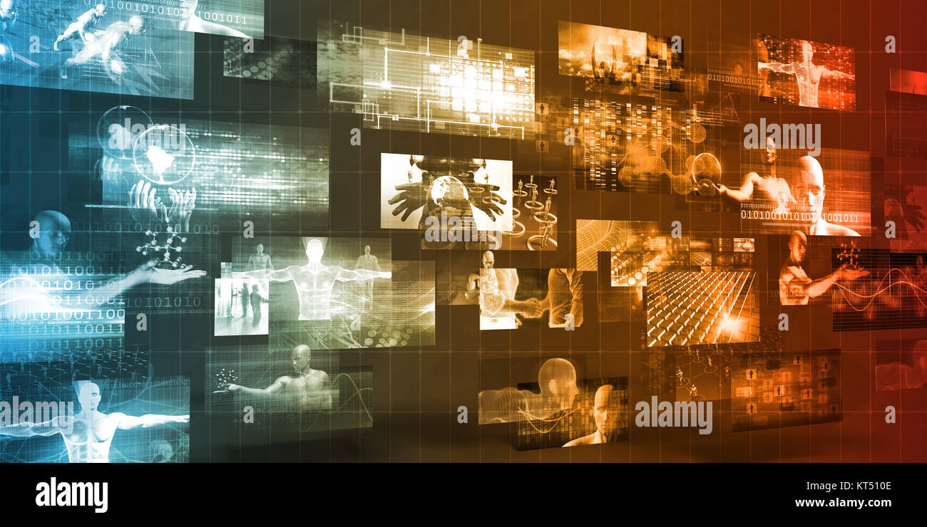 Technology Company Background Stock Photo - Alamy