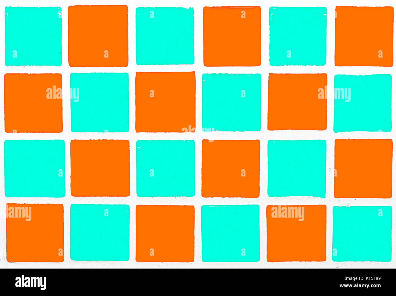 Cyan tiles hi-res stock photography and images - Alamy