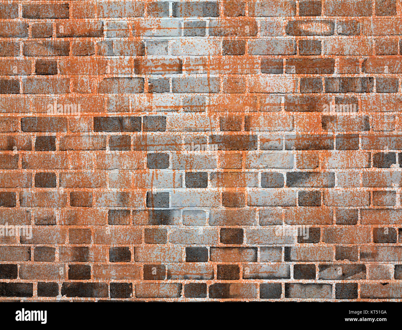 rusted metal and brick texture background Stock Photo - Alamy