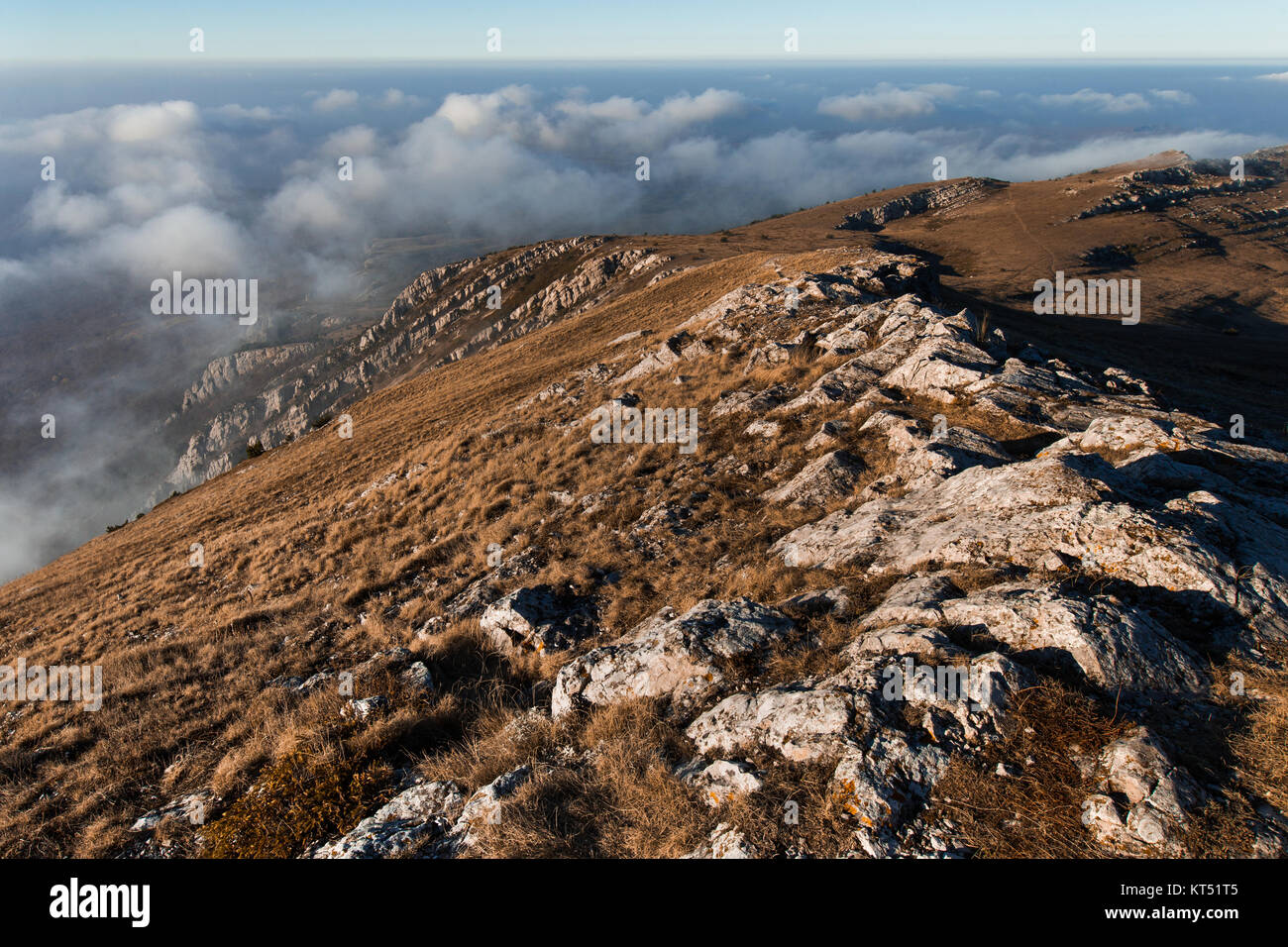 Colorful autumn mountain landscape Stock Photo - Alamy