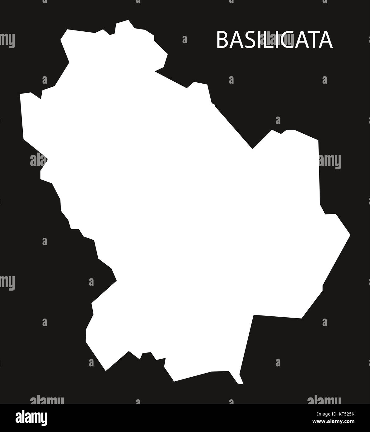 Italy map black silhouette hi-res stock photography and images - Alamy