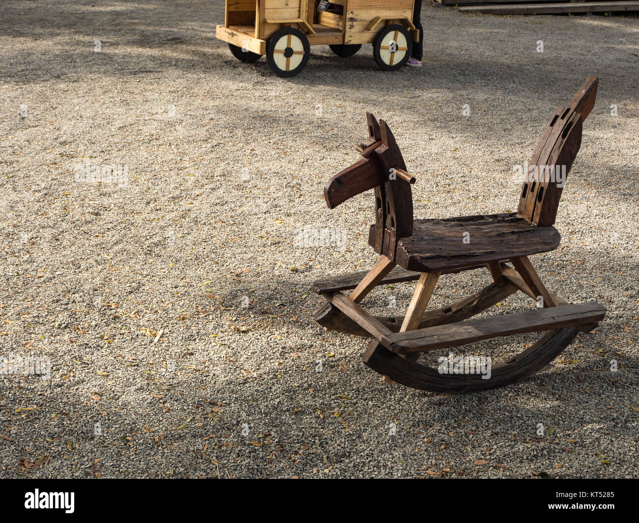 Vintage rocking horses hi-res stock photography and images - Alamy