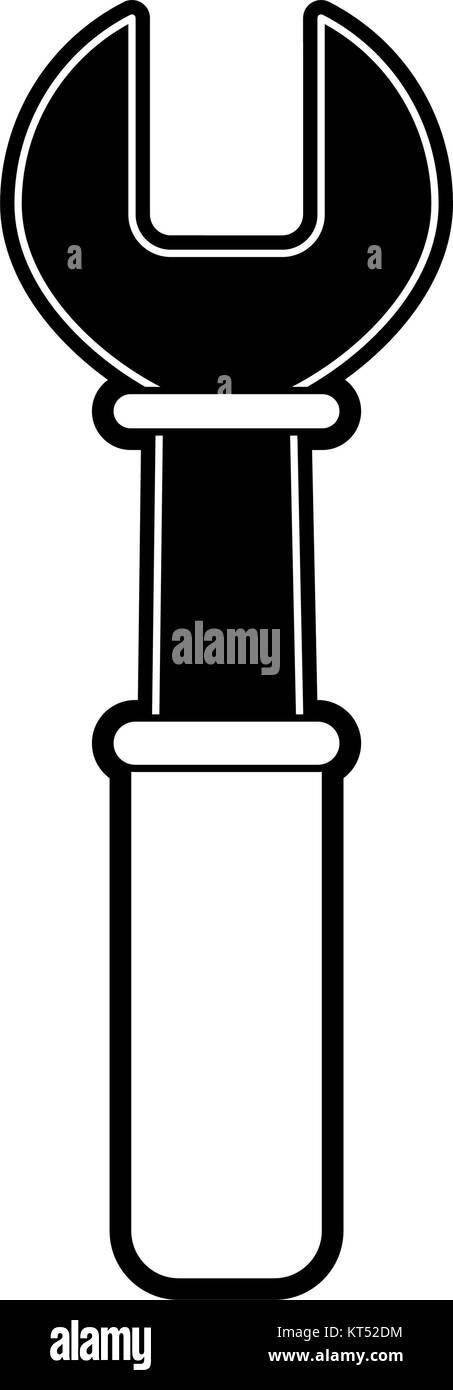 Wrench tool symbol Stock Vector Image & Art - Alamy