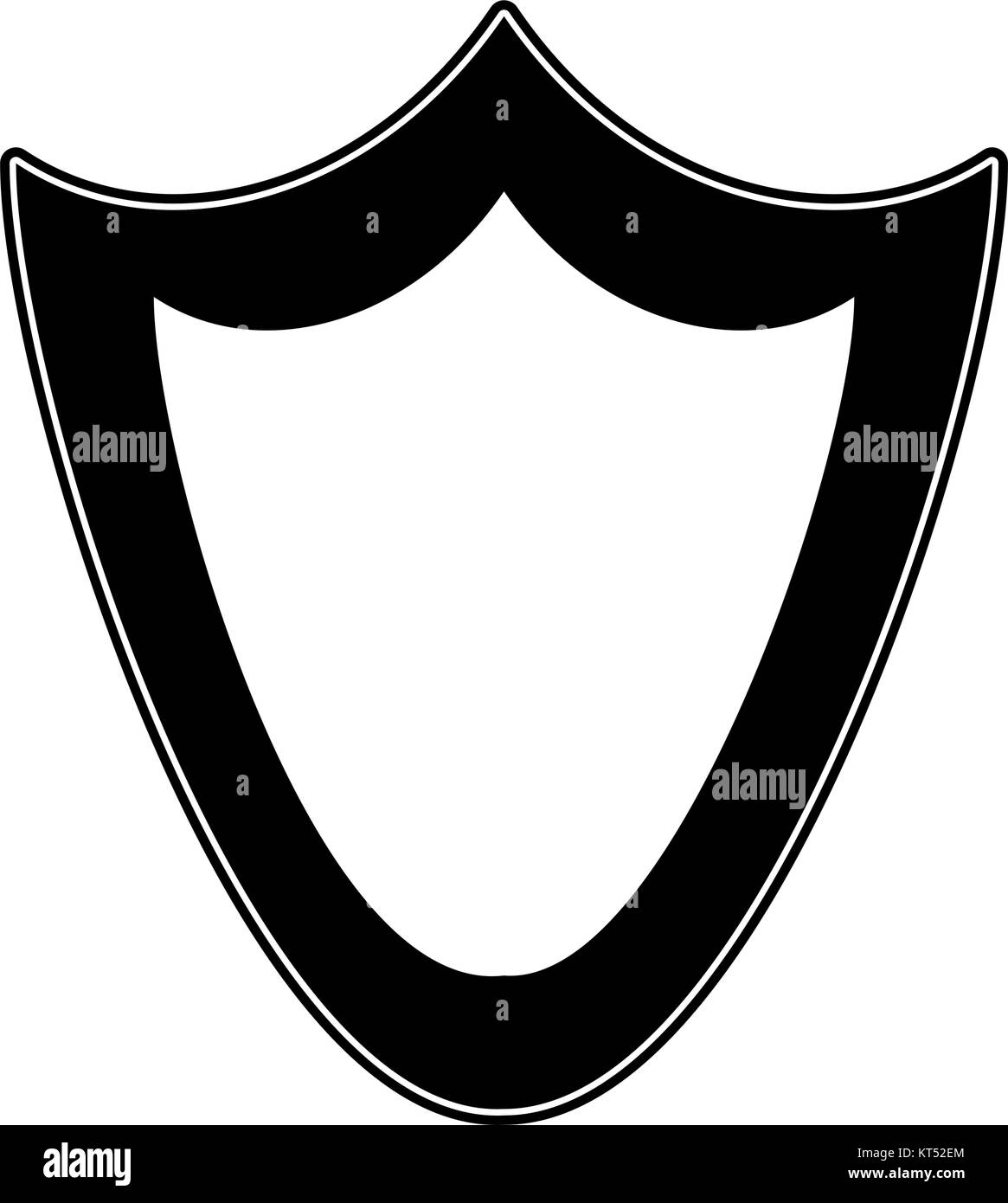 Shield security symbol Stock Vector Image & Art - Alamy