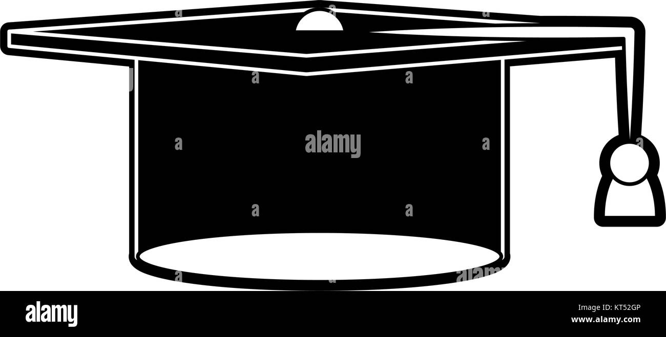 Graduation hat symbol Stock Vector Image & Art - Alamy