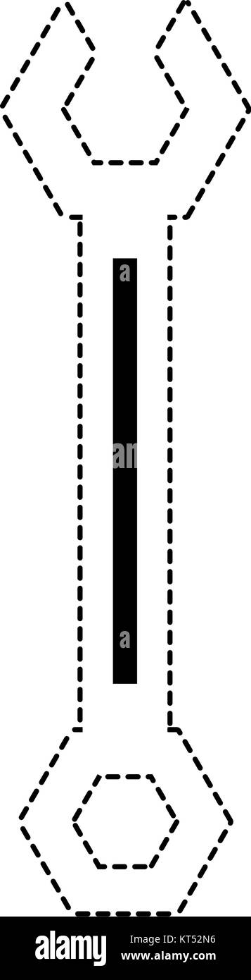 Wrench tool symbol Stock Vector Image & Art - Alamy