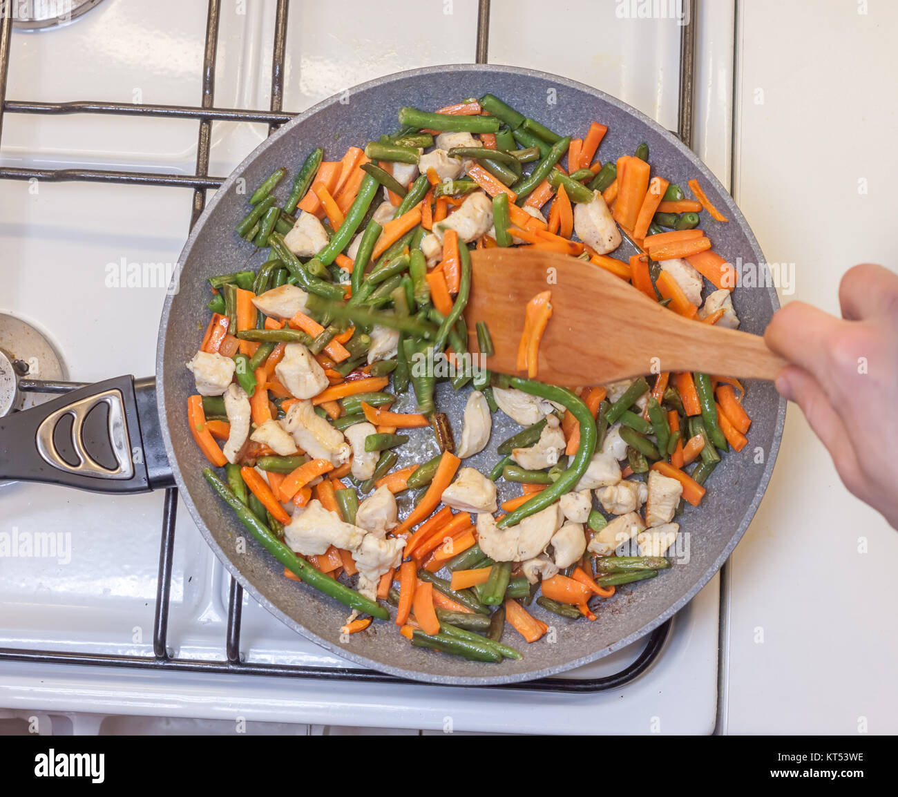 cooking vegetables at home Stock Photo - Alamy
