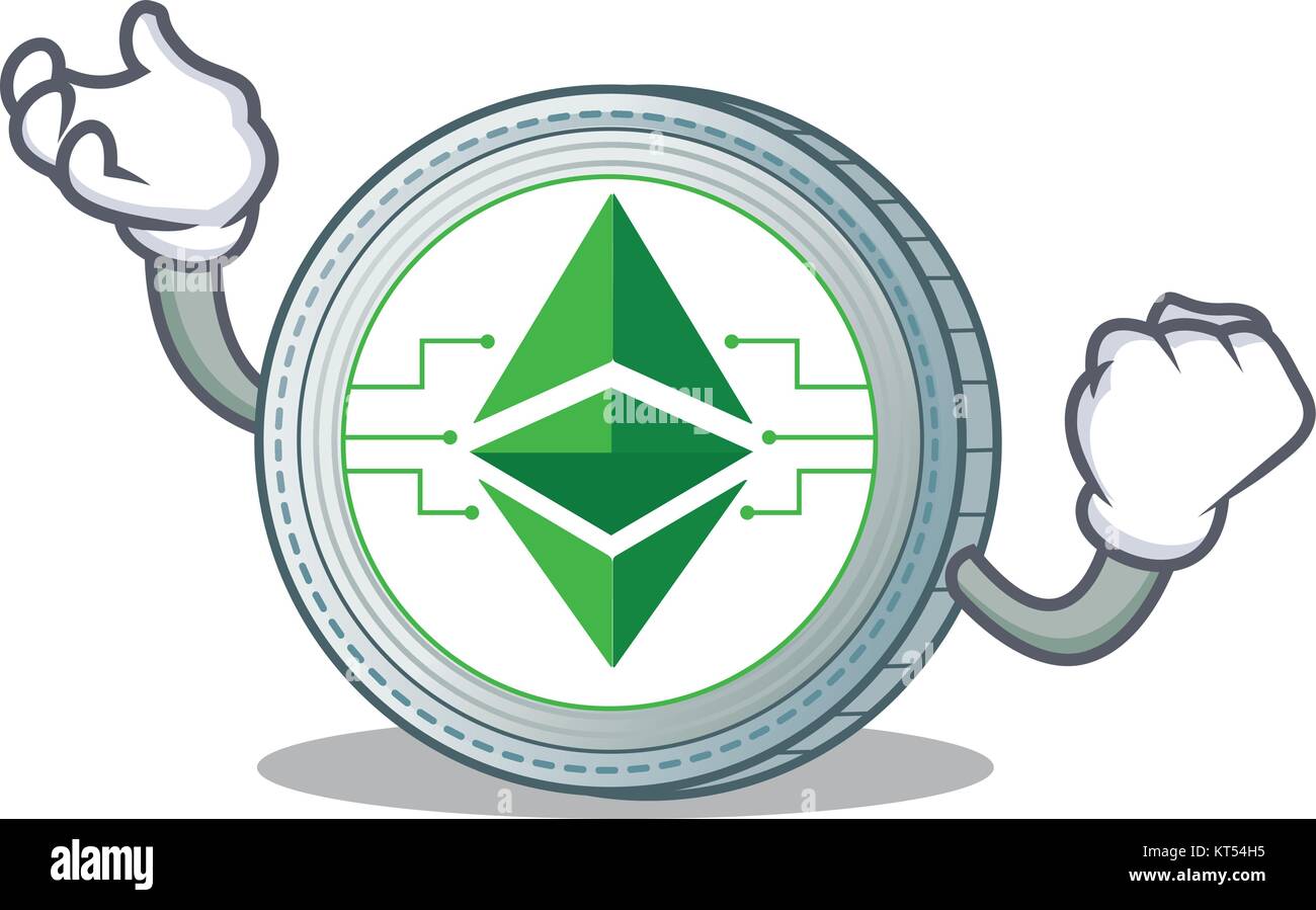 Successful Ethereum classic character cartoon Stock Vector Image & Art ...
