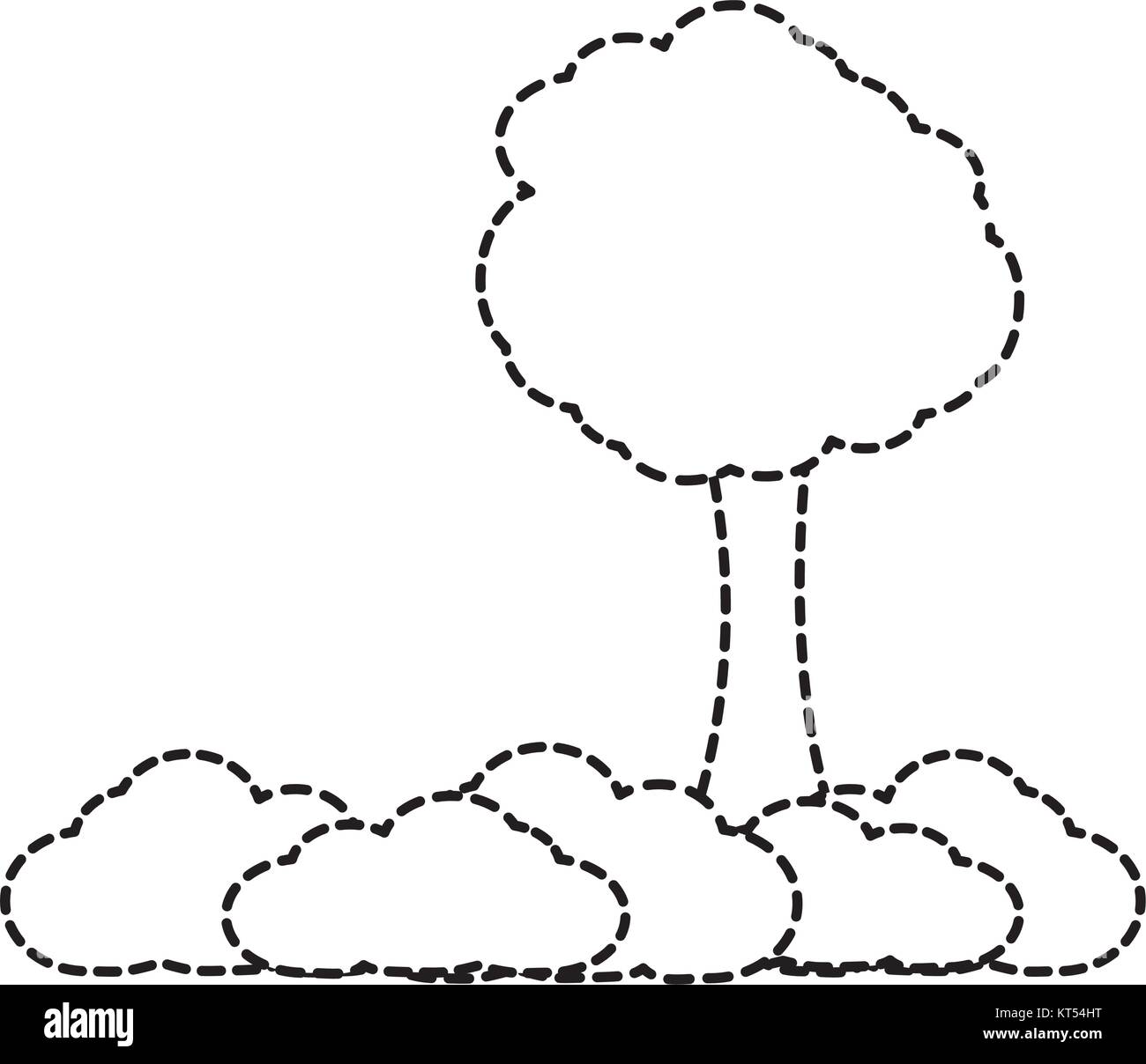 Tree of forest park and nature theme Isolated design Vector ...