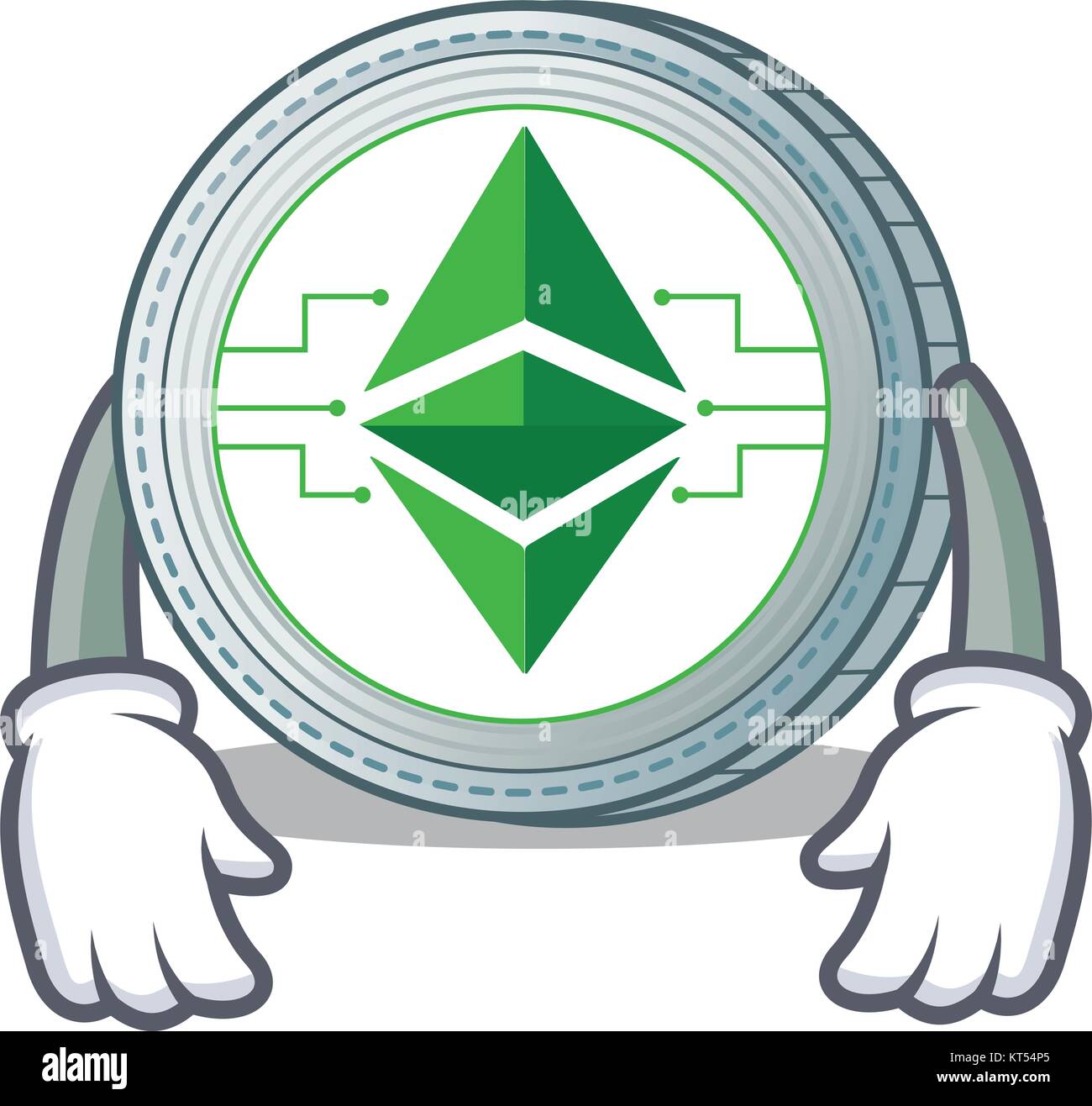 Tired Ethereum classic character cartoon Stock Vector Image & Art - Alamy