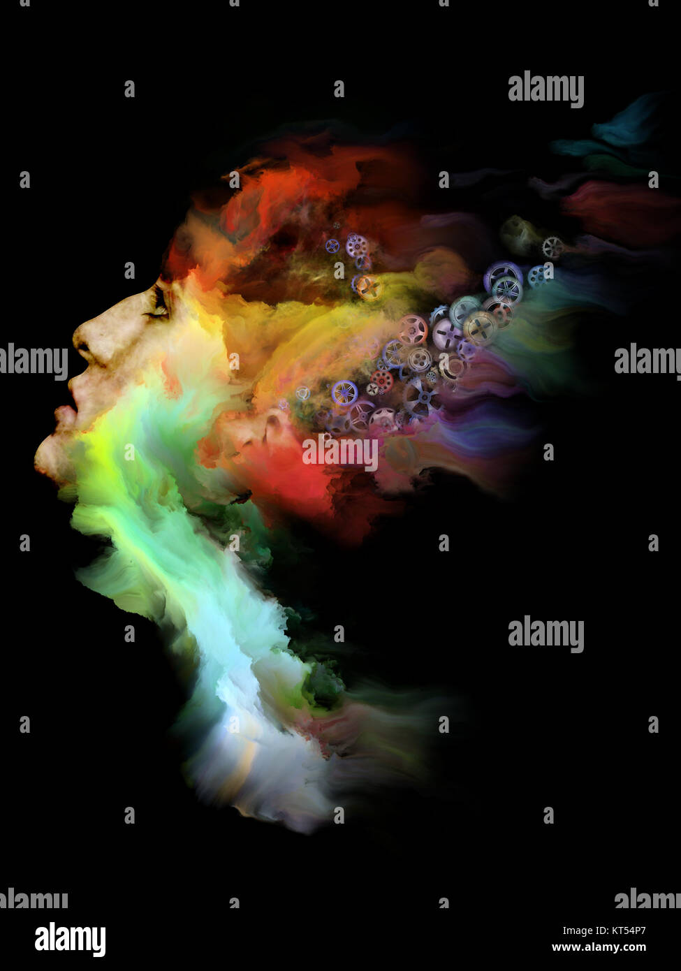 Virtualization of The Mind Stock Photo - Alamy