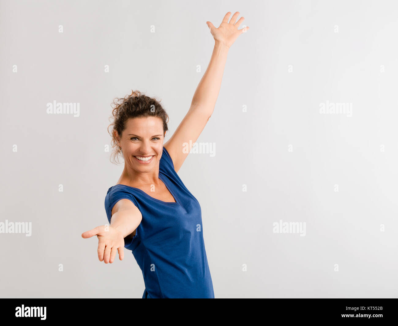 Nice positive mature gray hi-res stock photography and images - Alamy