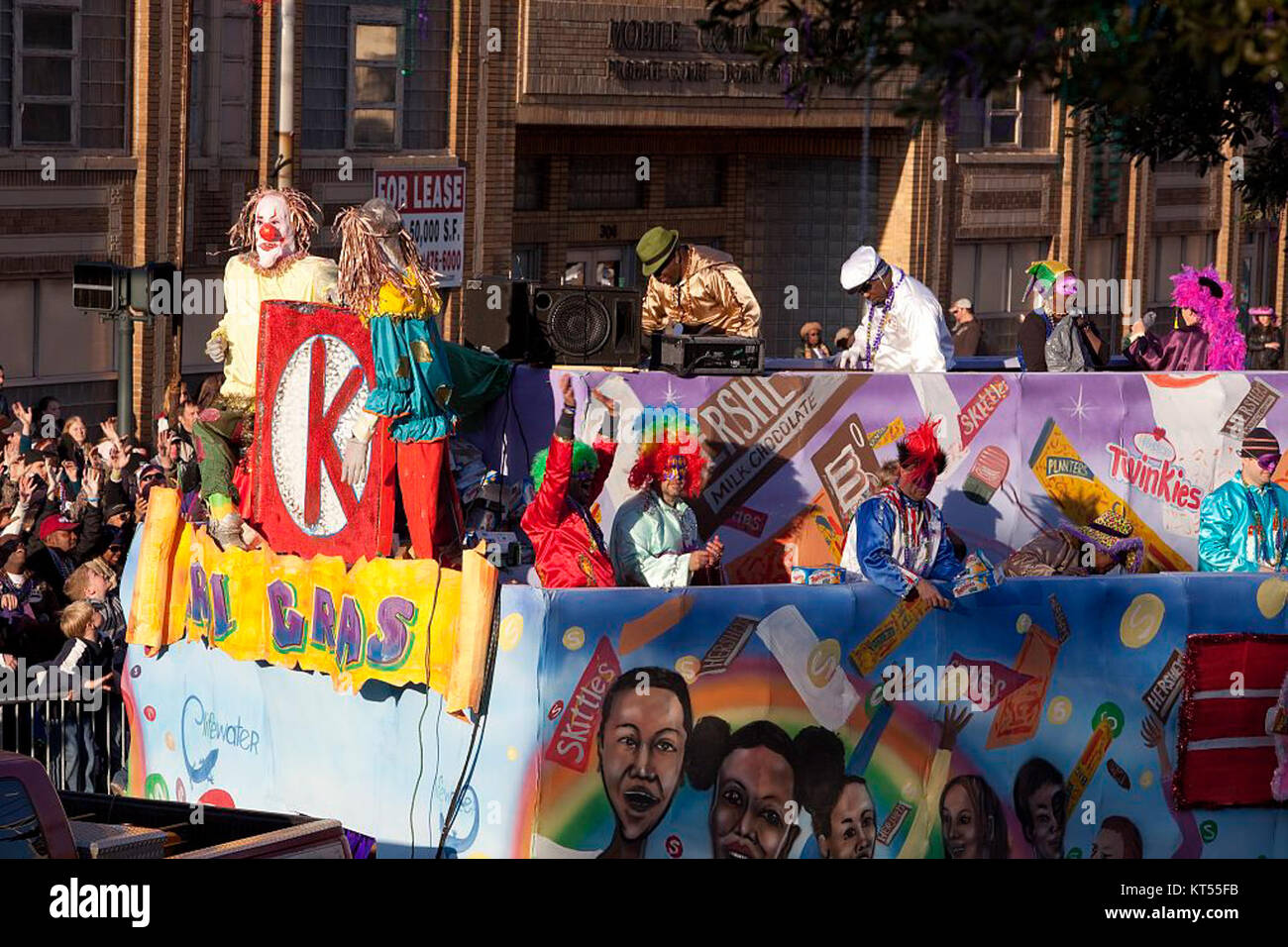 A photo from the 2010 Mobile Mardi Gras parade, showcasing the vibrant ...