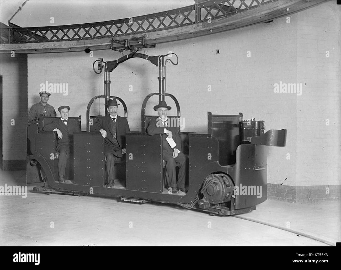 History of the monorail Black and White Stock Photos & Images - Alamy