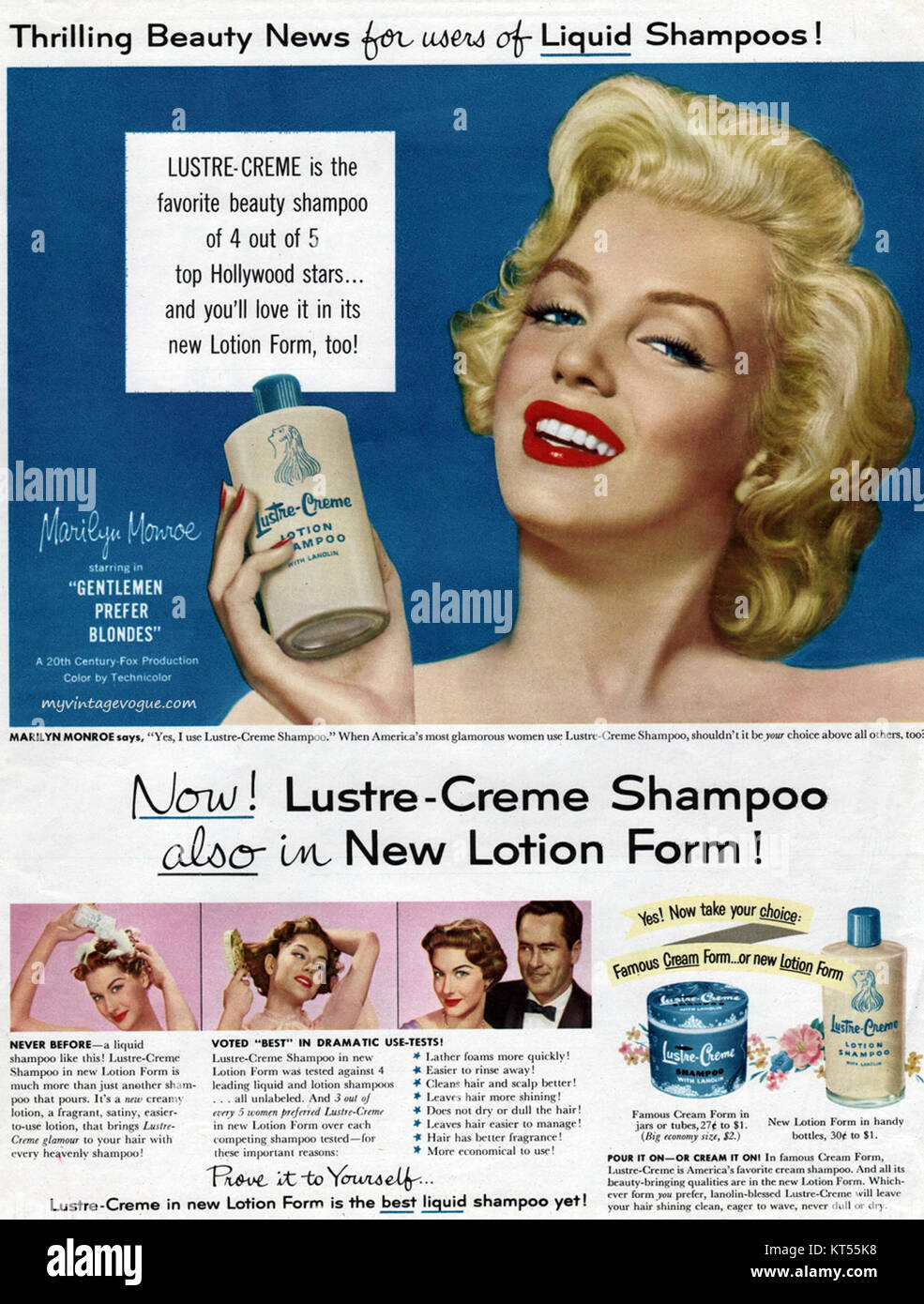 Monroe Lustre Creme, a popular American hair care product, gained ...