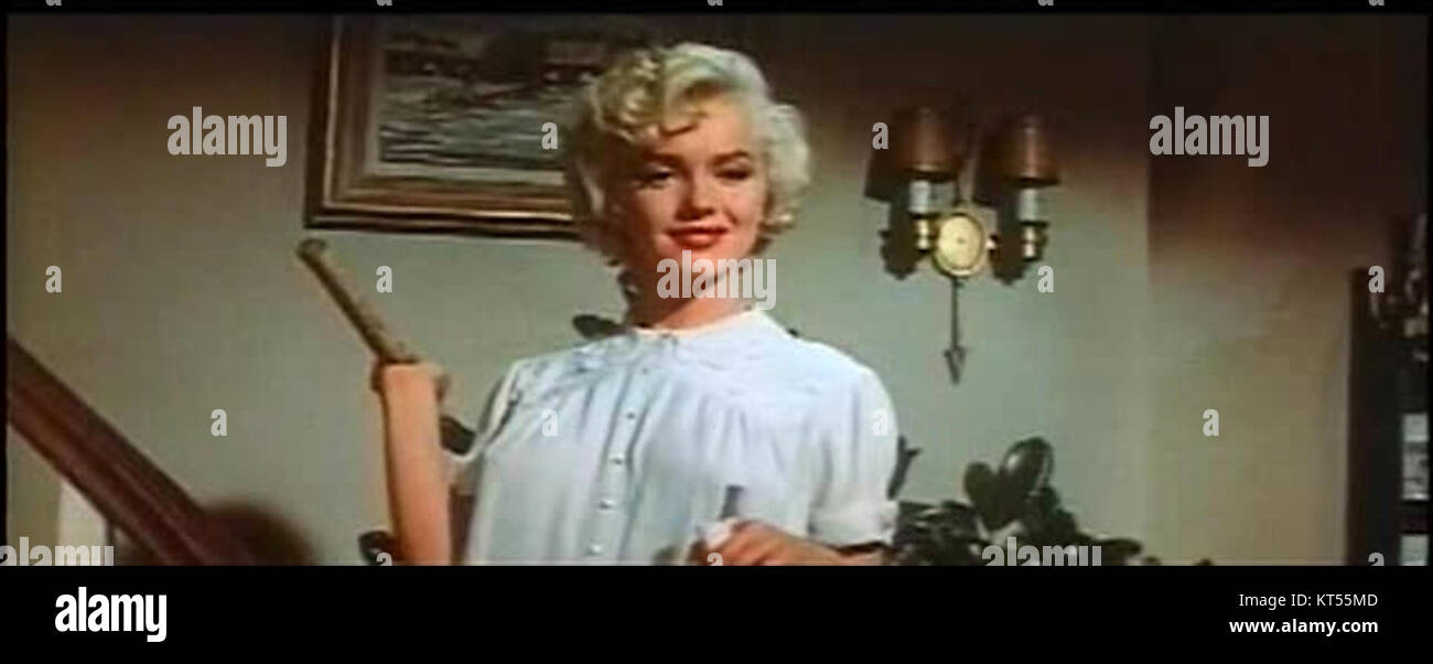 In the trailer for 'The Seven Year Itch,' Marilyn Monroe is seen ...