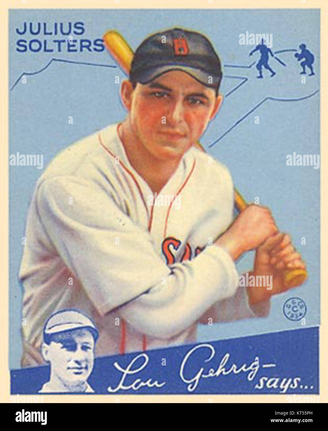 The Moose Solters Goudey card is a vintage sports trading card from the ...