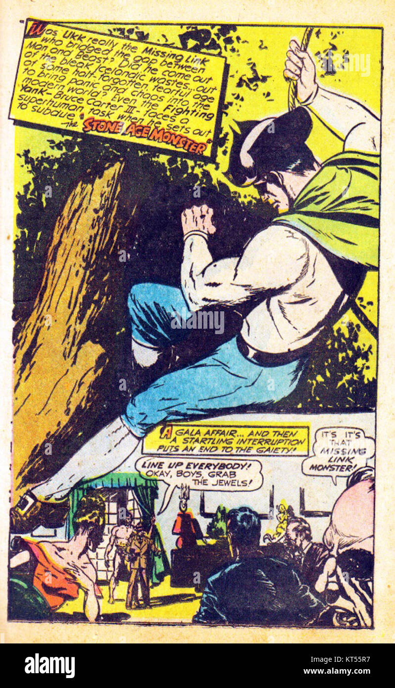 A title referring to the publication or collection of American comics ...