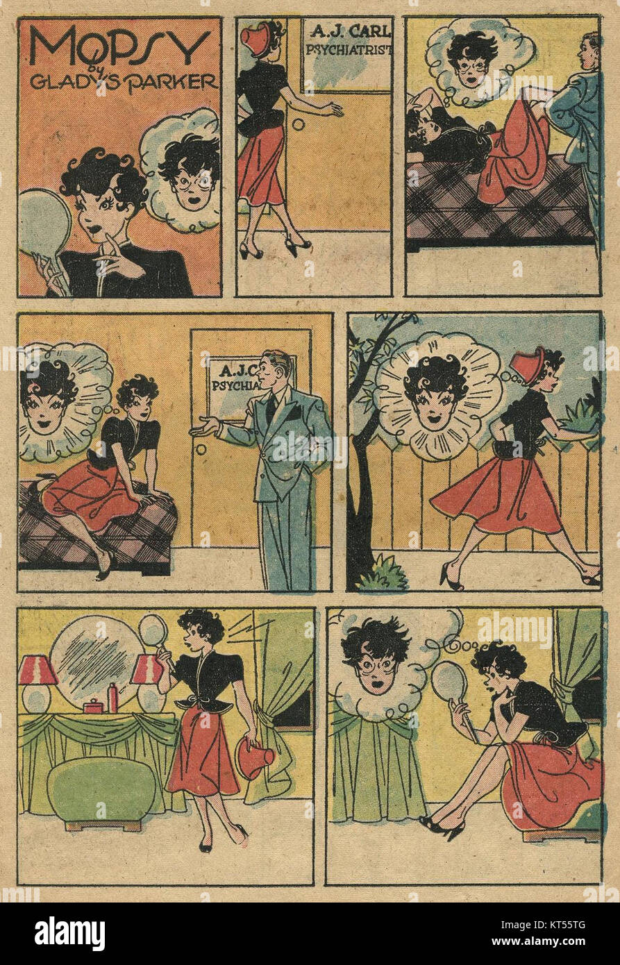 Mopsy is a character from the TV Teens comic series. This issue, Vol. 2, No. 12, features Mopsy ...