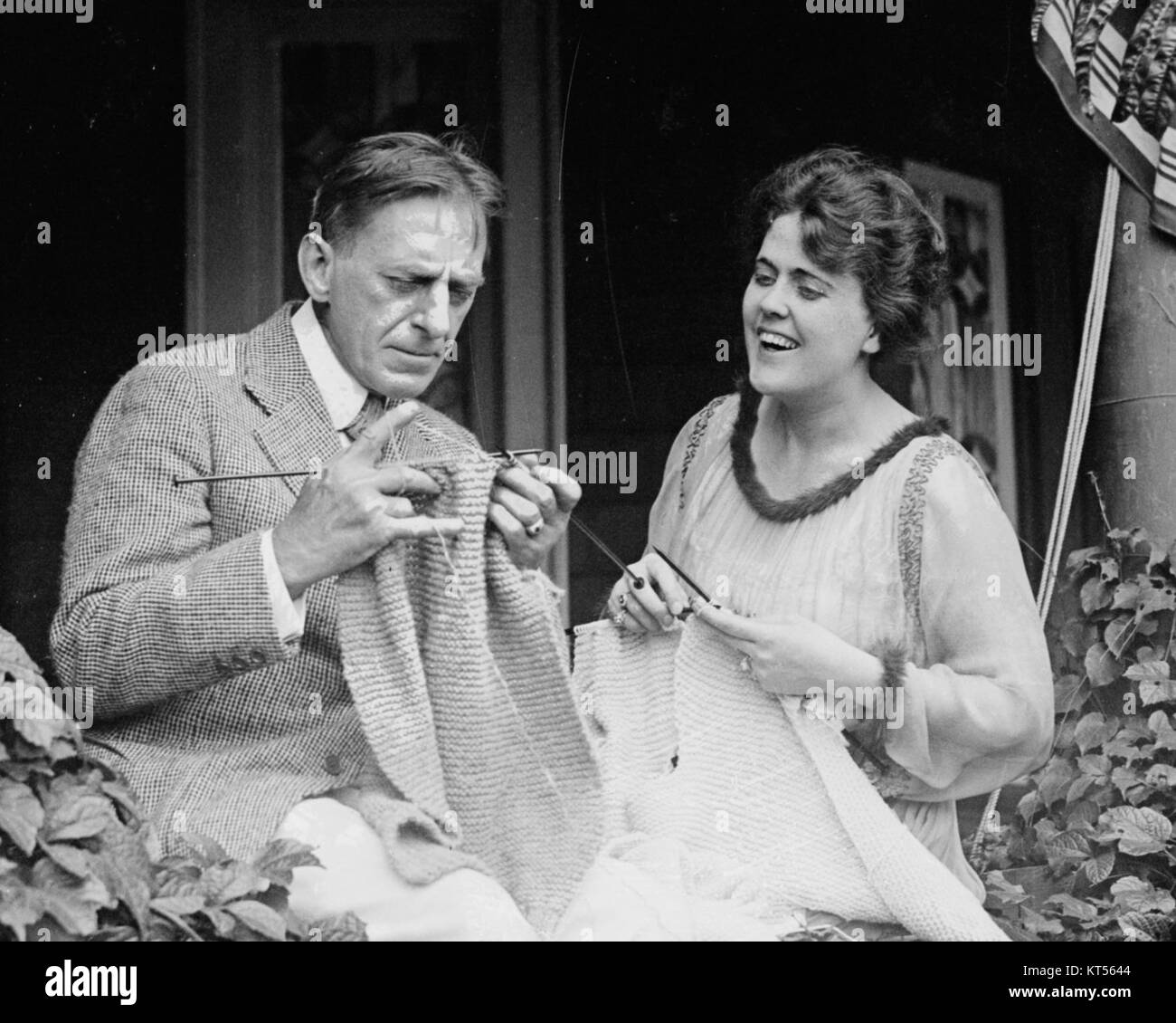 Mr. and Mrs. Sidney Drew were a prominent couple in early 20th-century ...