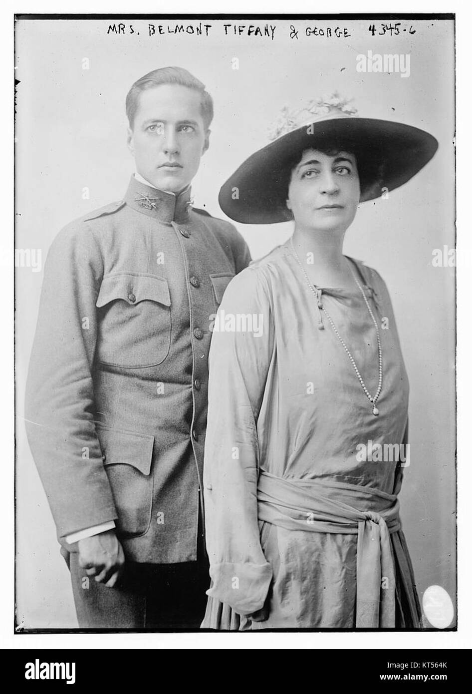 Mrs. Belmont Tiffany & George (21980939154 Stock Photo - Alamy