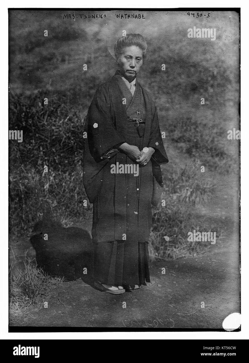 This image features Mrs. Tsuneko Watanabe, a notable individual from ...
