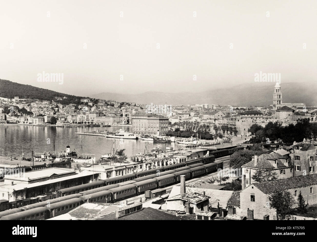 This photograph showcases the narrow-gauge railway station at Sinjbahn ...