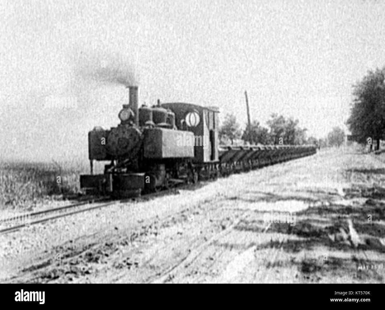 Narrow gauge rail transport Black and White Stock Photos & Images - Alamy