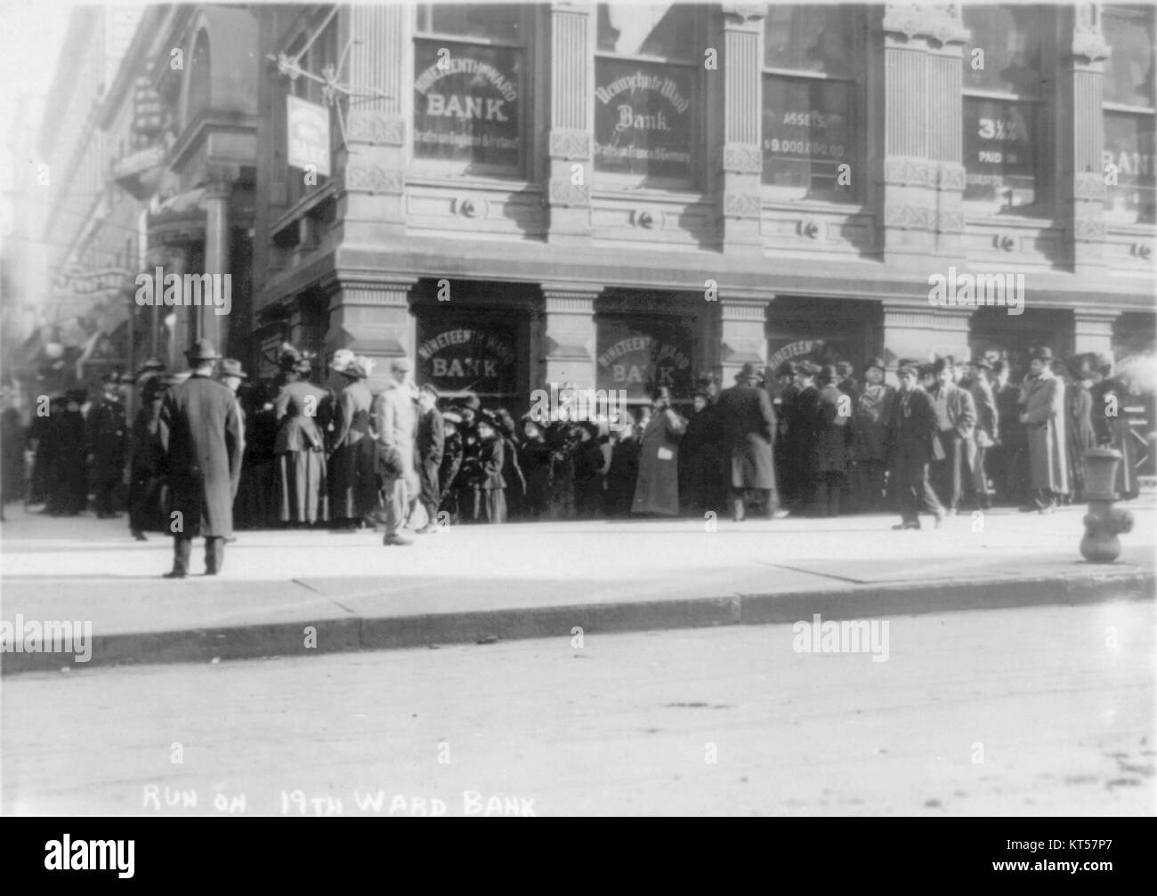 The Nineteenth Ward Bank Run in New York City was a significant event ...