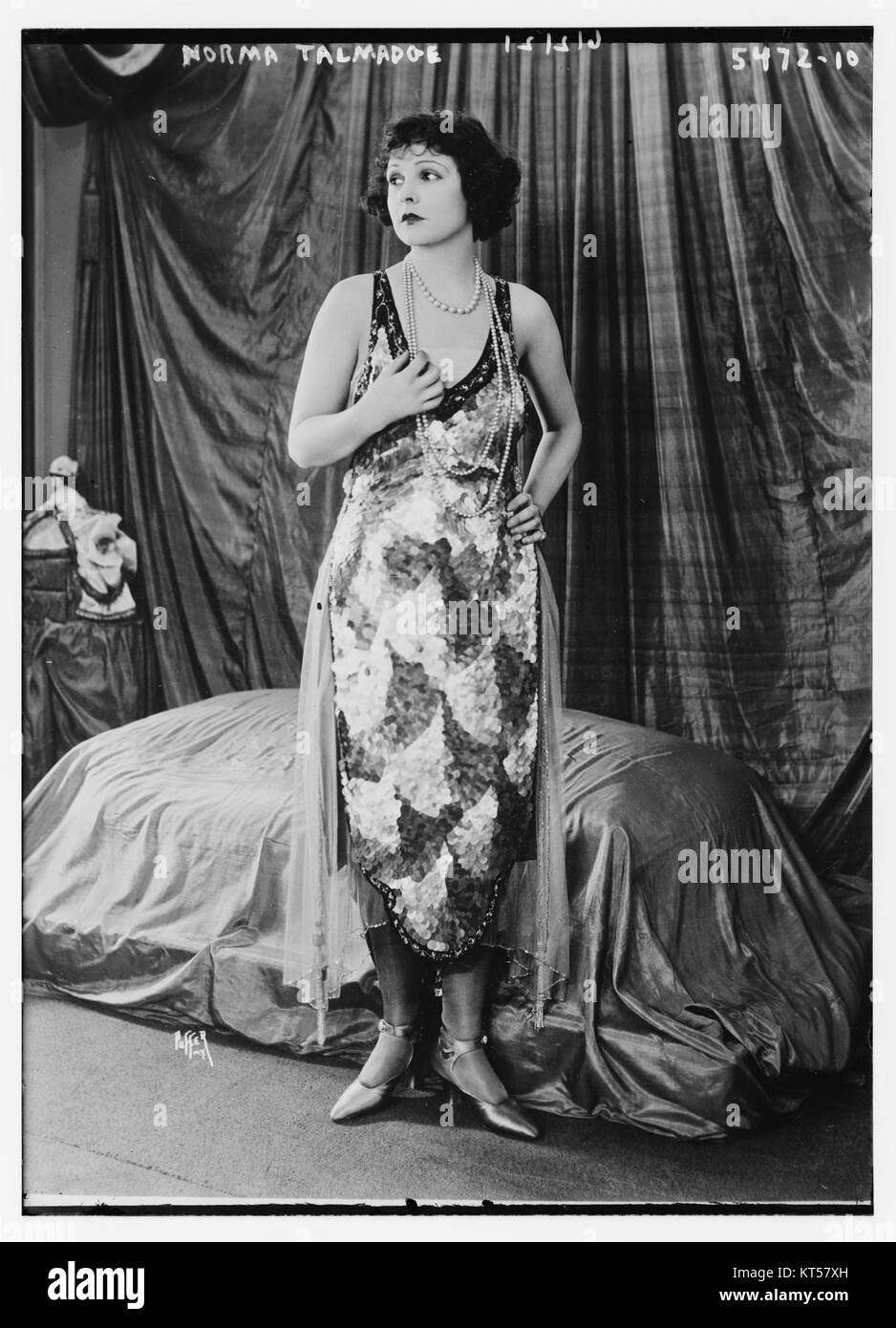 Norma Talmadge was a prominent American silent film actress, known for ...