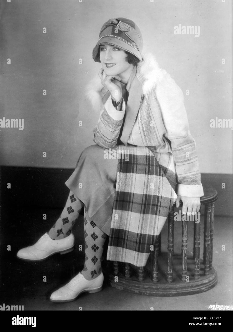 This portrait of Norma Shearer, a famous actress from Hollywood's ...