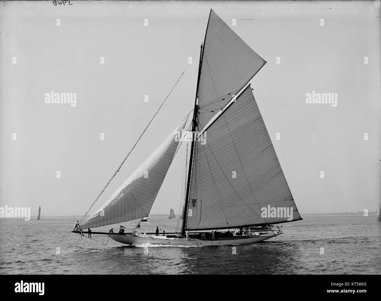 NY70 Class sloop Mineola-1 Stock Photo - Alamy