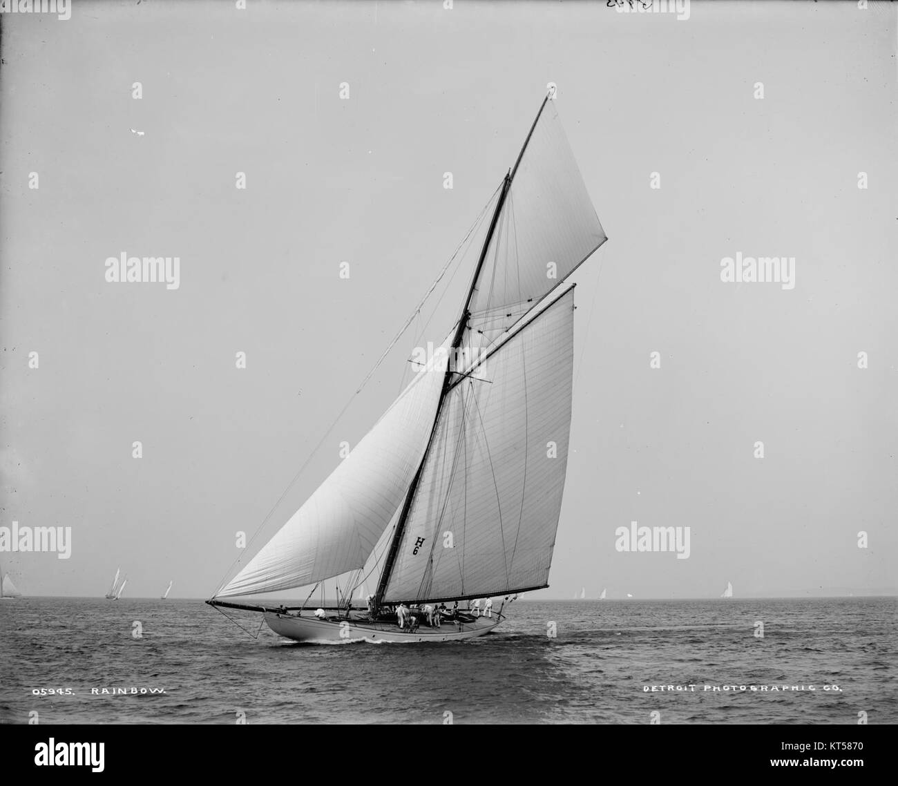 The NY70 Class sloop Rainbow-2 is a racing yacht known for its sleek ...