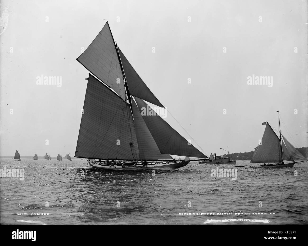 The NY70 Class sloop Yankee-1 is a historic racing yacht known for its ...