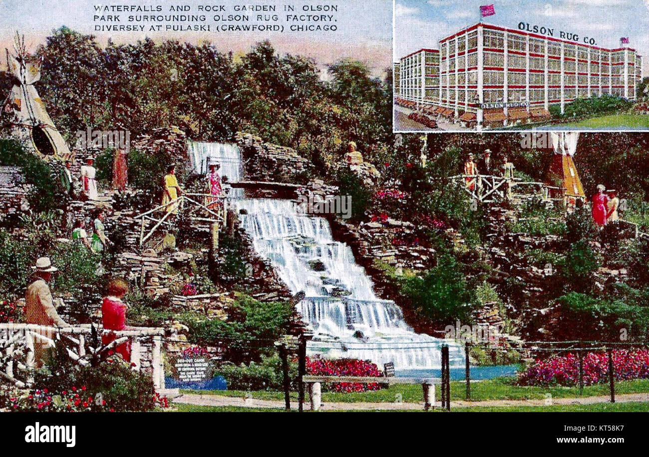 Olson Park in Chicago is a public park known for its green spaces and ...